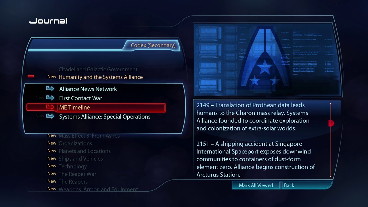 Mass Effect – Space & Lasers